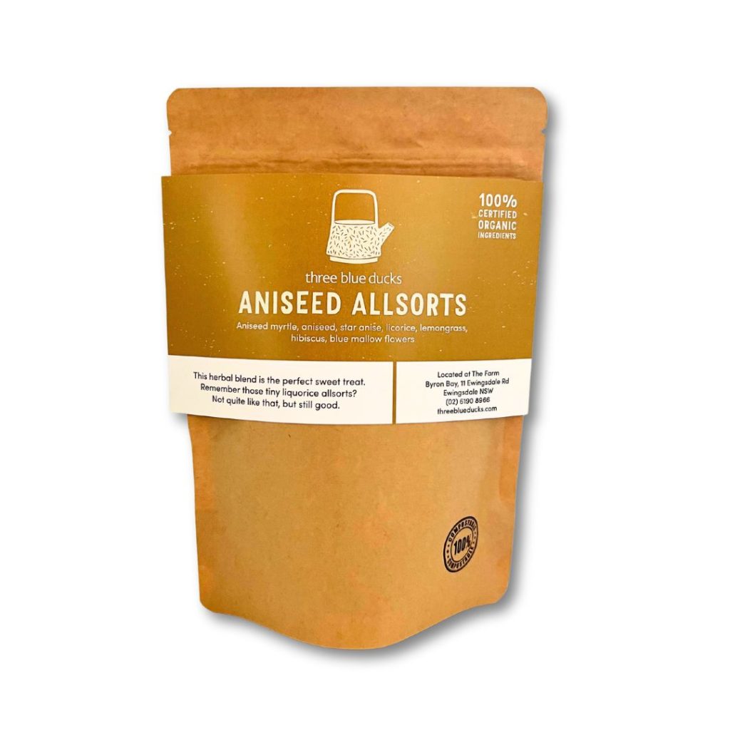 ANISEED ALLSORTS ORGANIC TEA - Three Blue Ducks